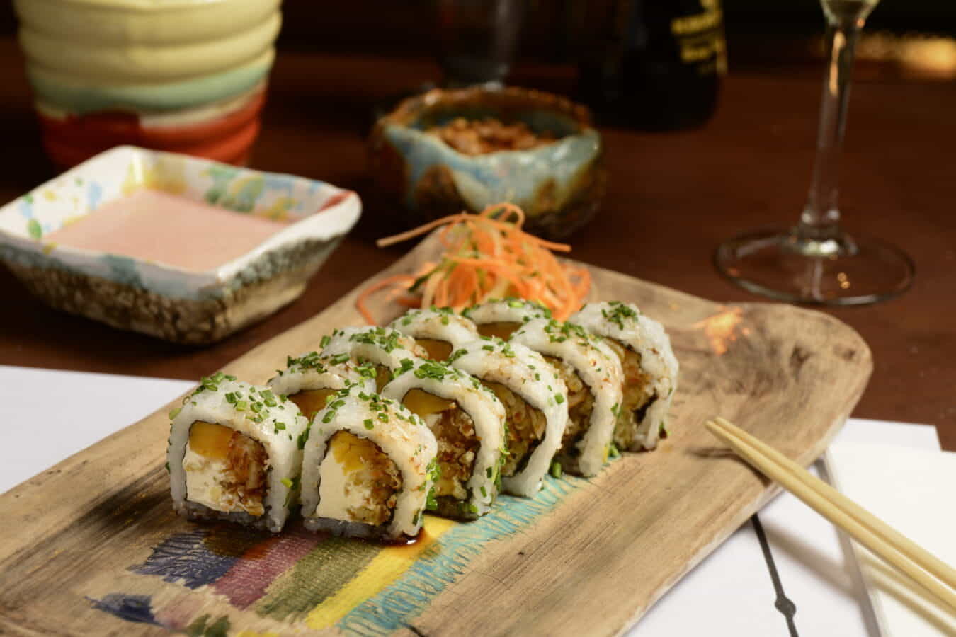 Sushi sin pescado - RevistaG7